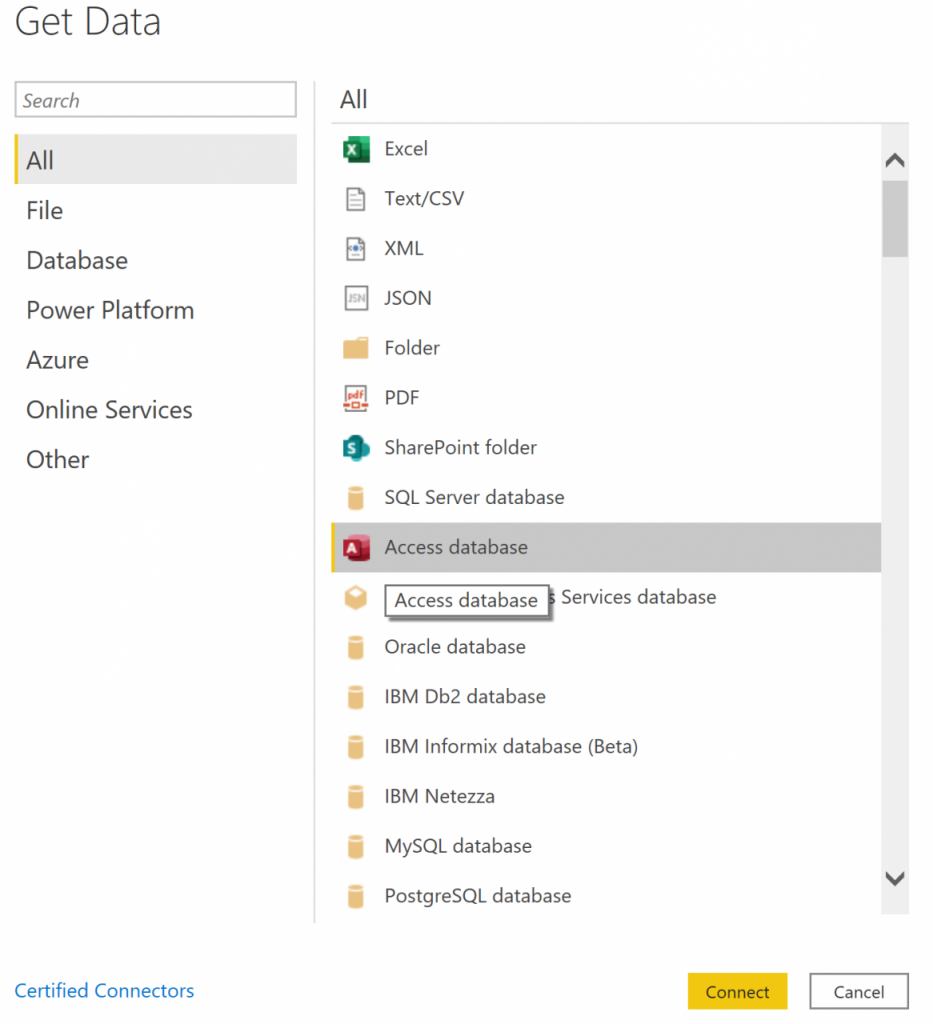 TẠO ACCESS VÀ KẾT NỐI VỚI POWER BI » INDA - Học viên Phân tích dữ liệu ...