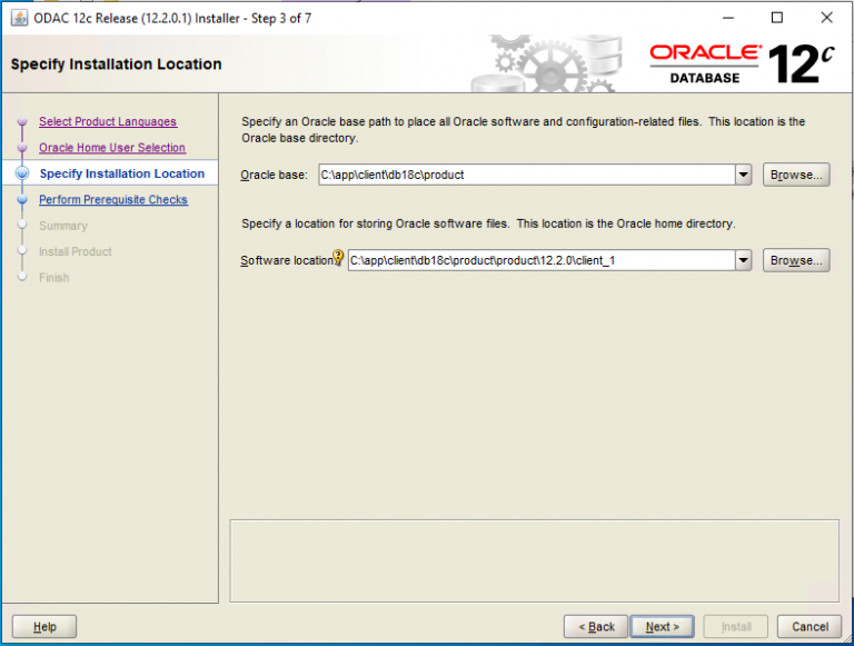 Hướng dẫn cài đặt Oracle Data Access Components 64-bit (ODAC) » INDA ...