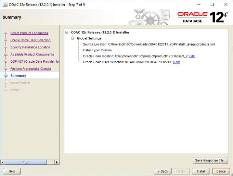 Hướng dẫn cài đặt Oracle Data Access Components 64-bit (ODAC) » INDA ...